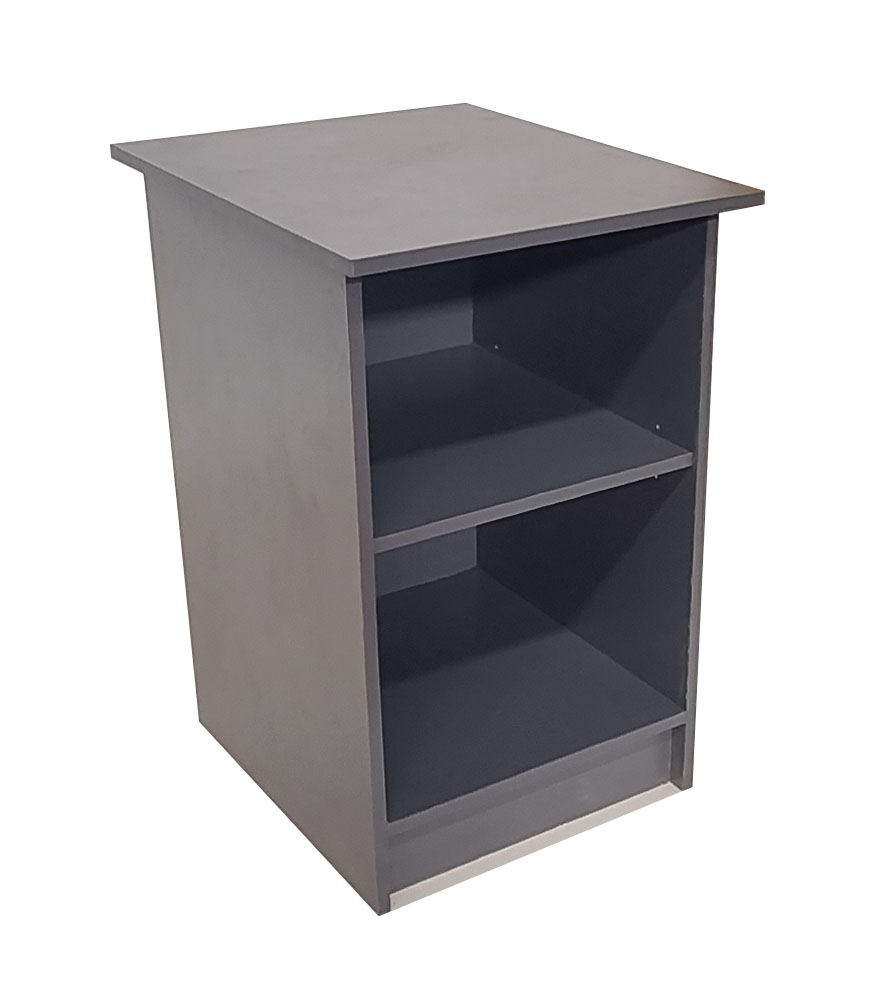 London 2 Shelf Cabinet 45cm (Can add on to extend any desk) - Flatpack DIY