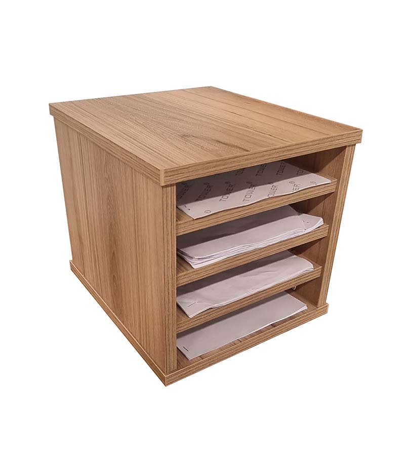 Belfast 4 Tier Letter Tray - Flatpack DIY